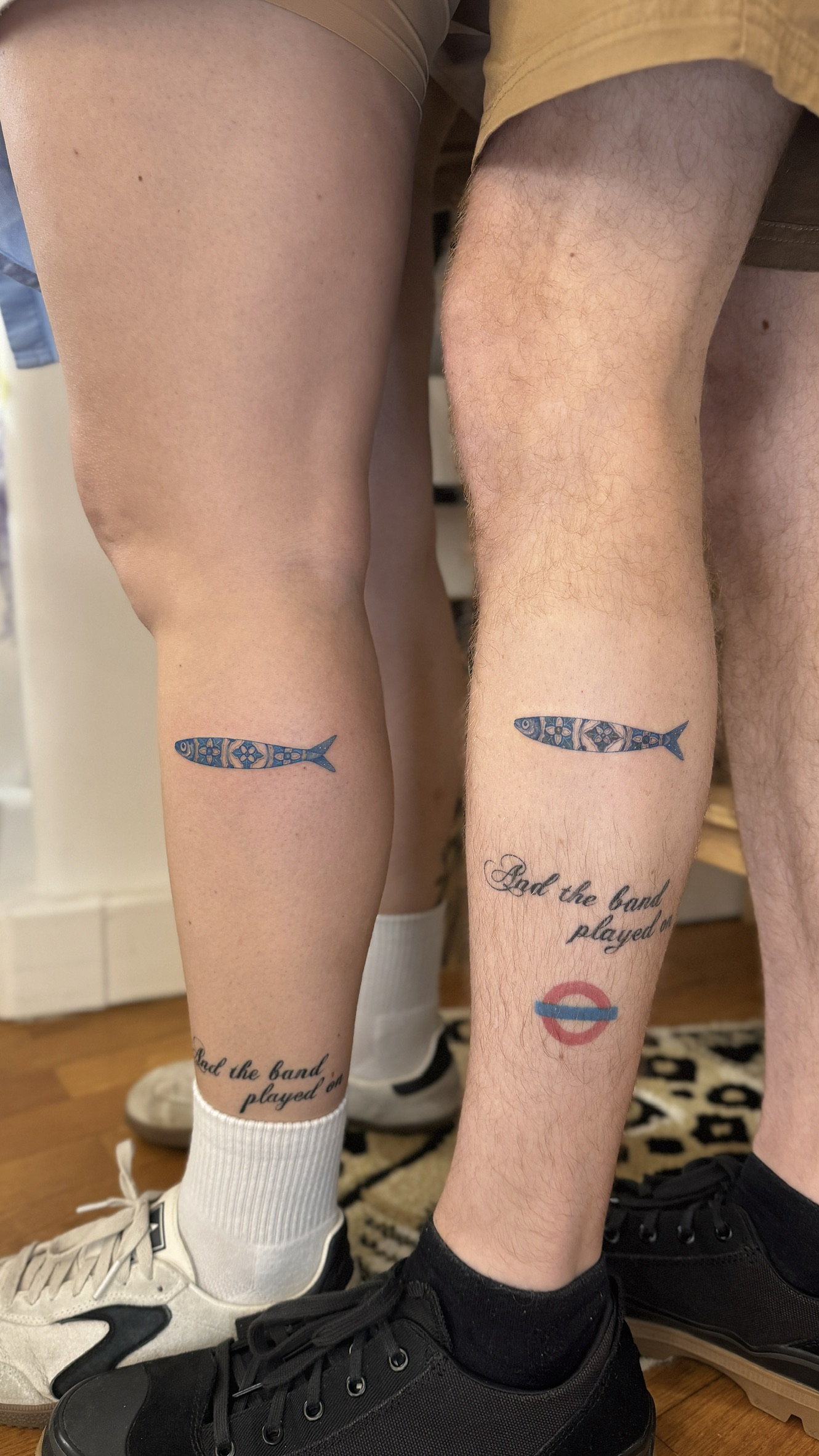 Sardine Tattoo Porto – Azulejo Portuguese Fish Tattoo Ideas